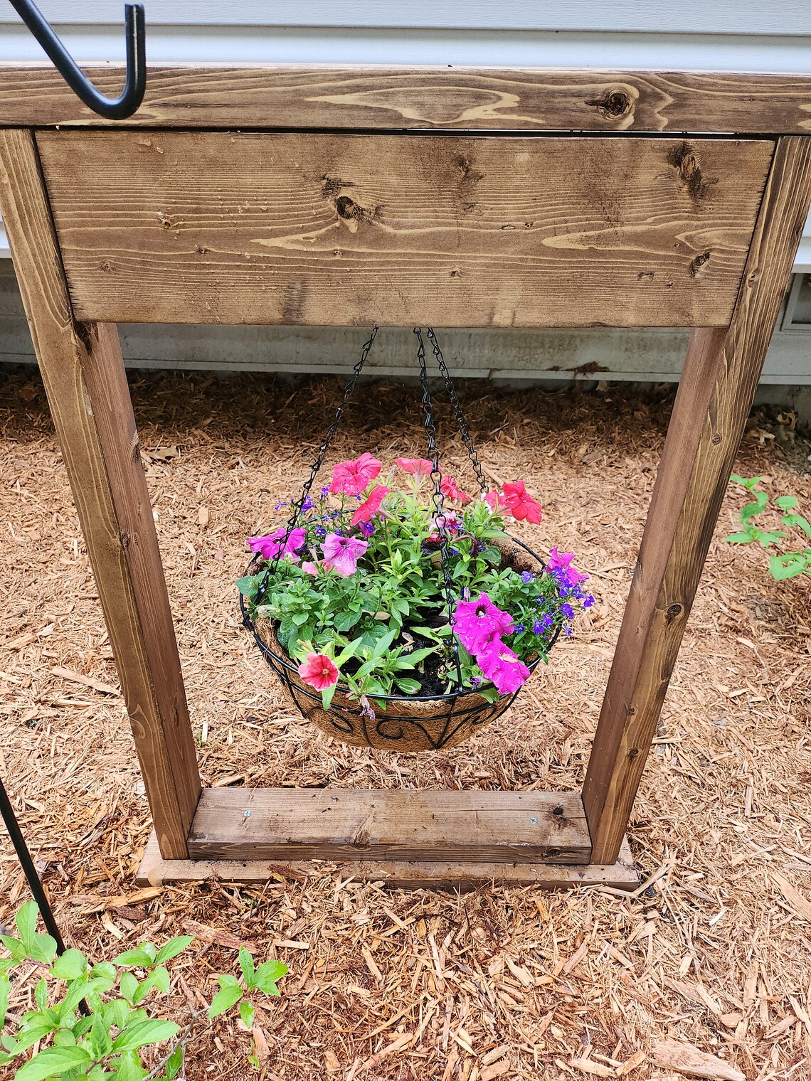 Hanging Flower Pot Stand - Etsy