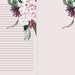 Printable Pink Floral Letter Writing Stationery, Letter Writing Set ...