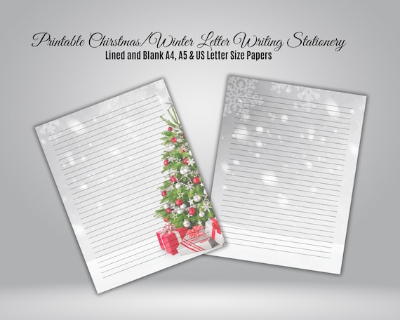 Escritura Navideña Imprimible