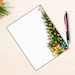 Christmas Writing Paper, Printable Lined and Unlined Christmas Tree ...