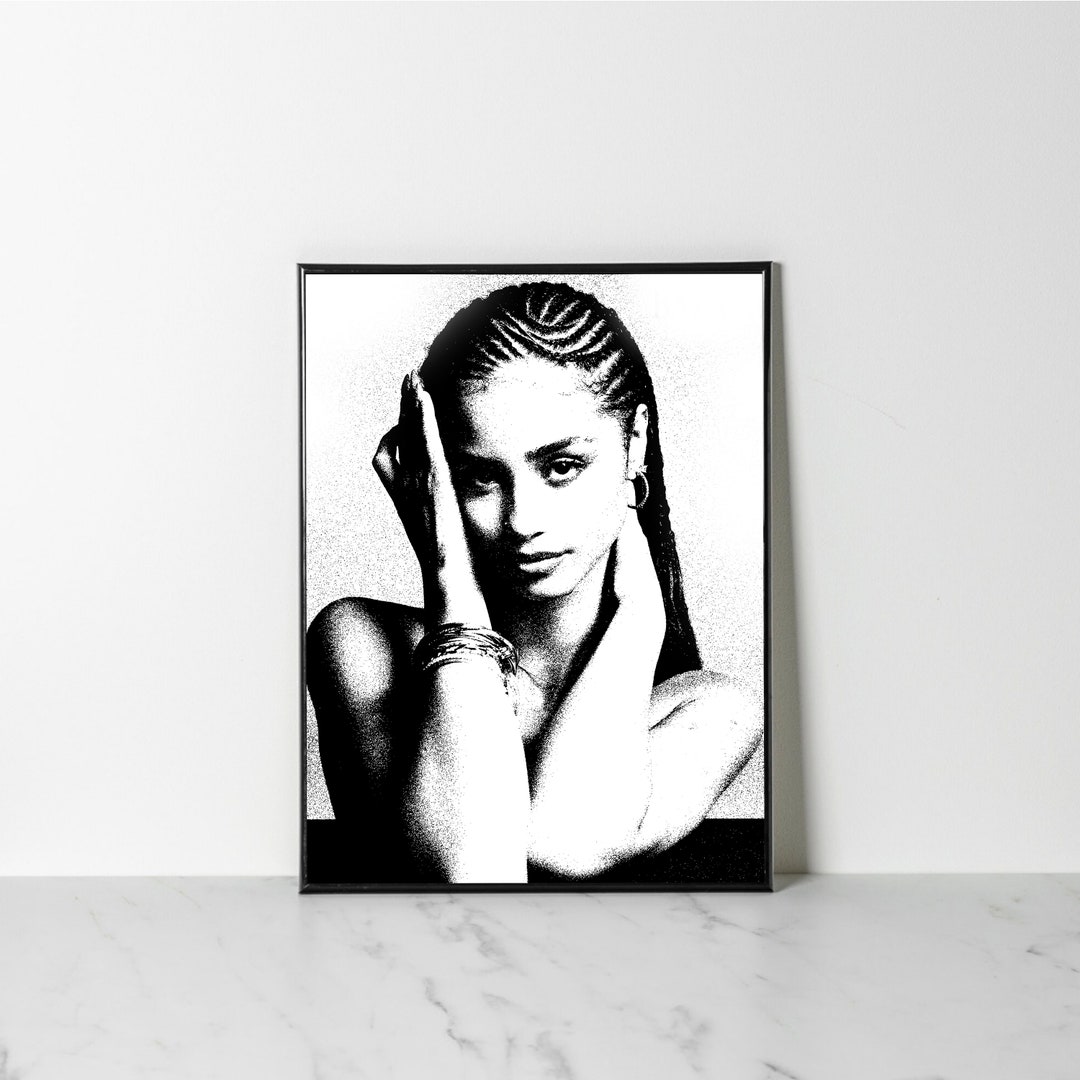 Tyla Poster / Tyler Black and White Wall Art, Music Poster, Home Decor ...