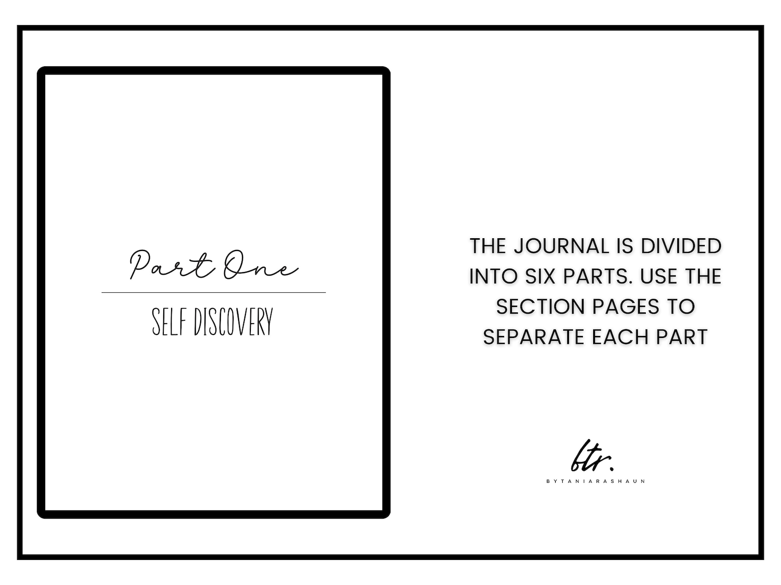 Printable Self Reflection Journal | Letter | 8.5x11 | Instant Download ...