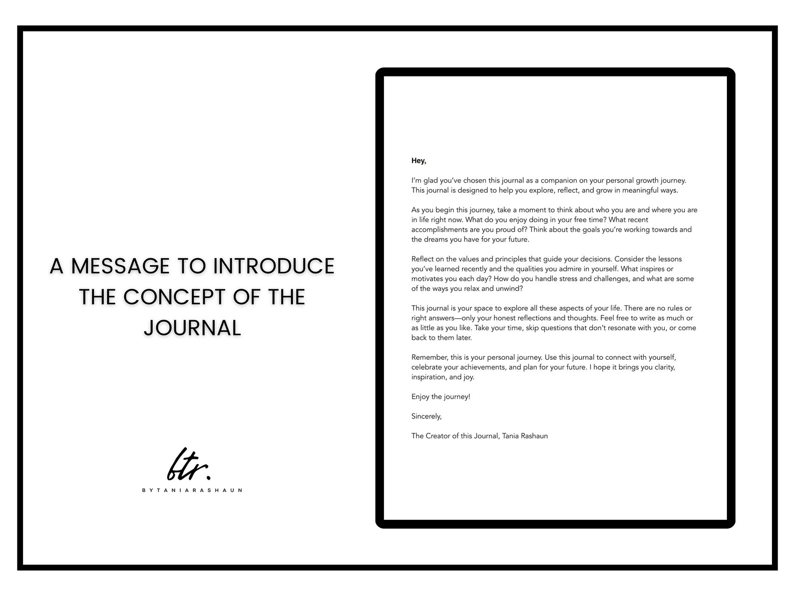 Printable Self Reflection Journal | Letter | 8.5x11 | Instant Download ...