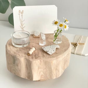 Small Nature Altar Table, Handmade Wooden Altar, Desk Shrine Table ...