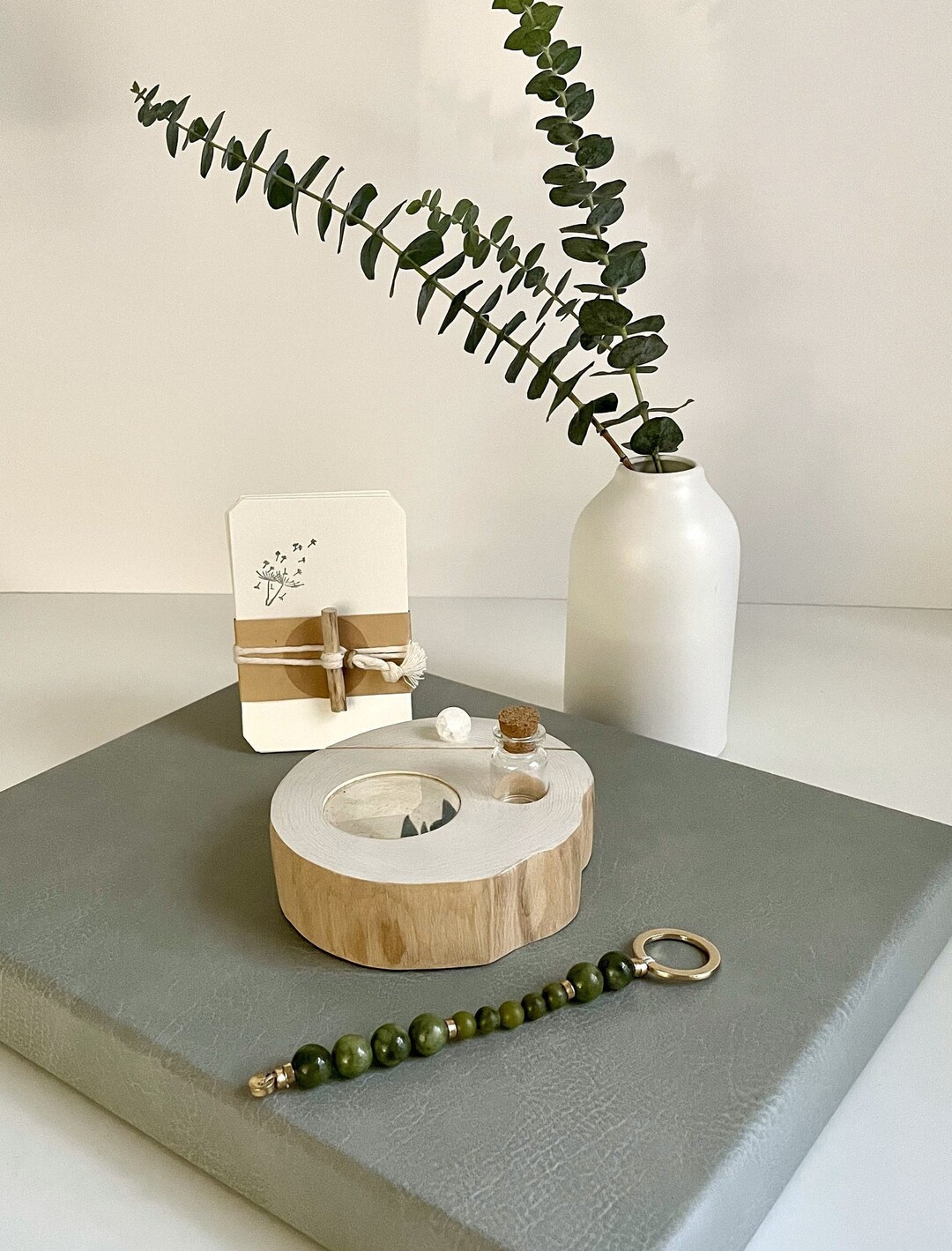 Daily Intention Ritual Set Intention Card Display, 24 Blank Affirmation ...