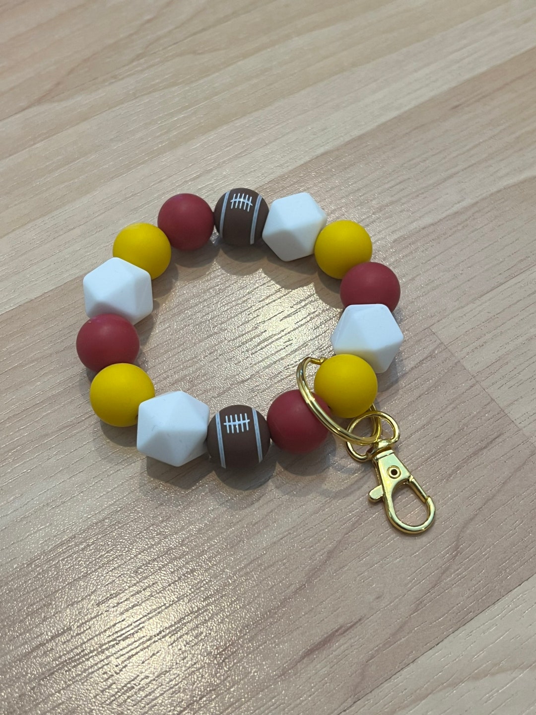 Washington Commanders Wristlet Keychain - Etsy