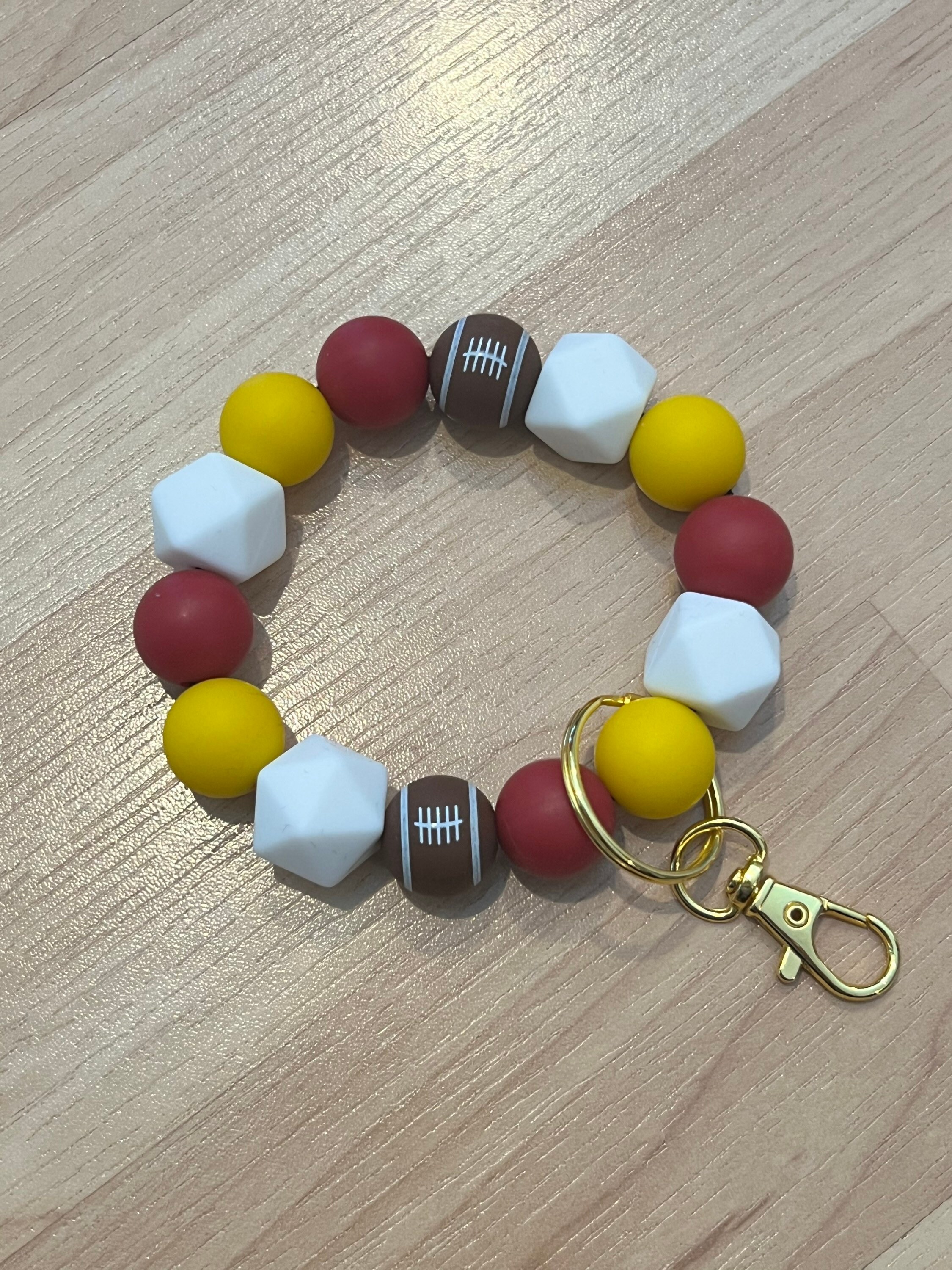 Washington Commanders Wristlet Keychain - Etsy