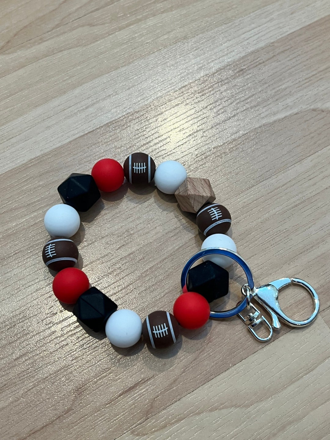 Georgia Bulldogs Wristlet Keychain - Etsy