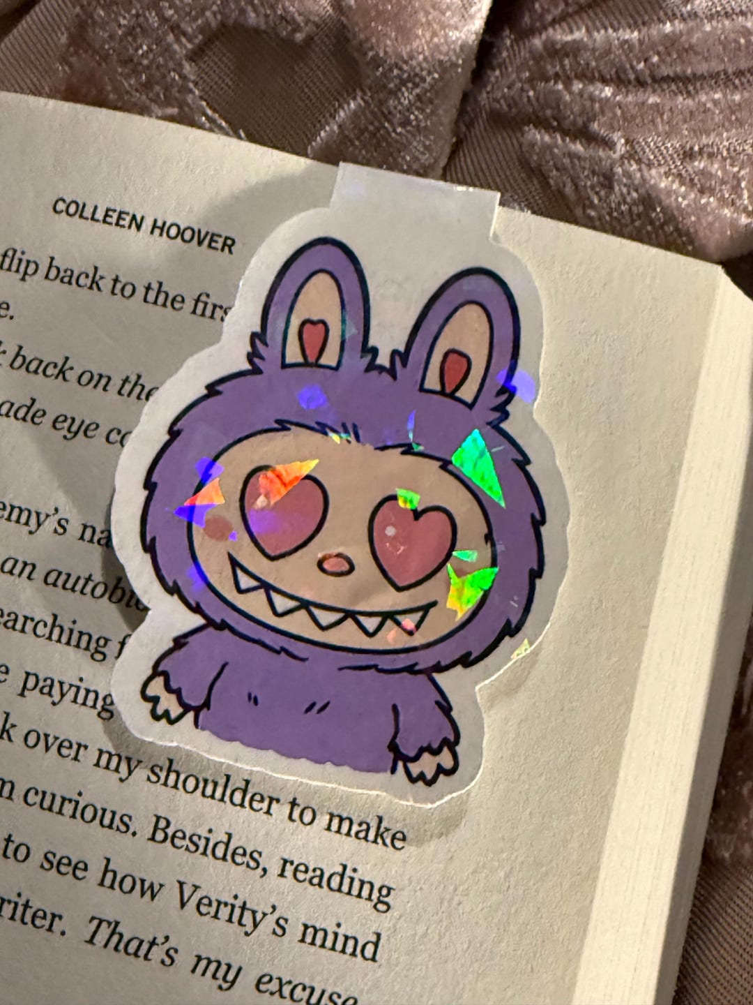 Labubu Inspired Bookmarks - Etsy