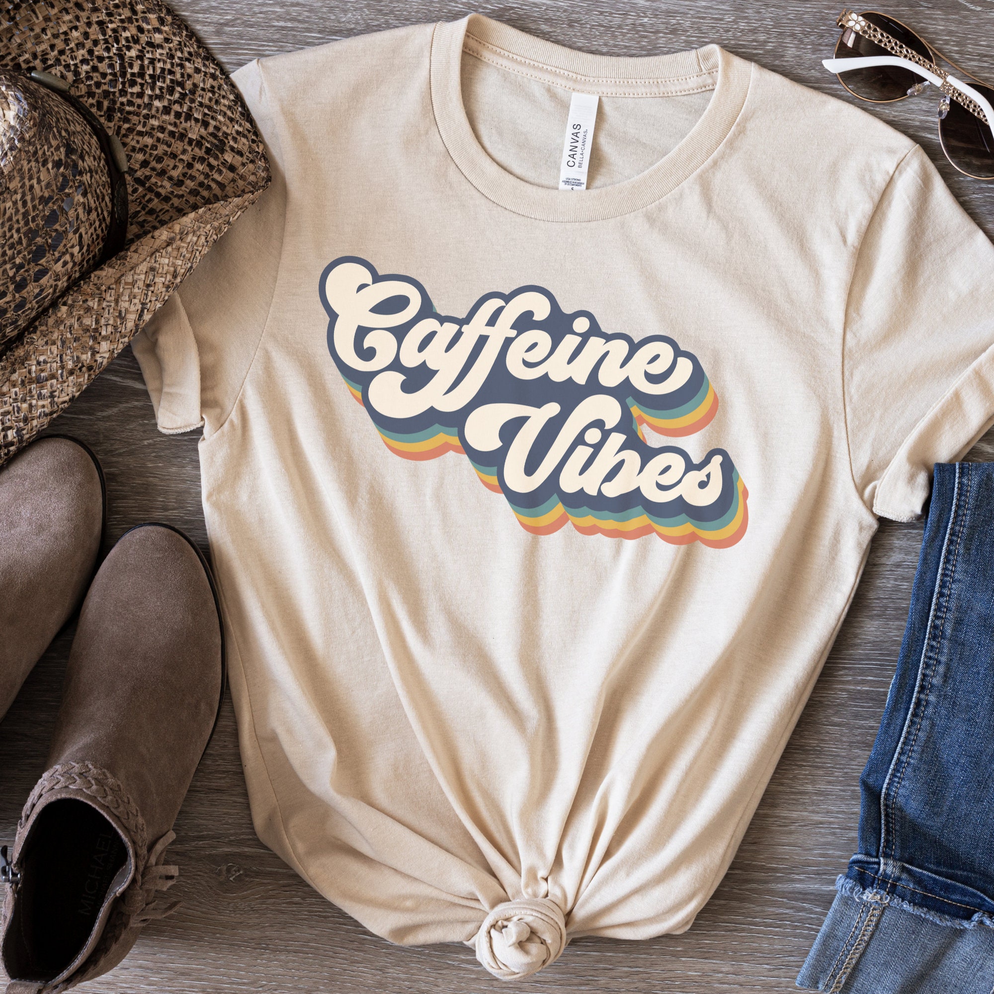 Retro Coffee Shirt, Coffee Tee, Brunch Shirt, Coffee Shirt, Mom Shirt ...