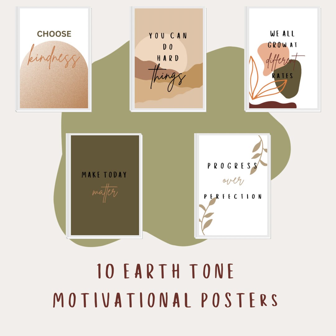 Motivational Classroom Posters | Growth Mindset Posters | Inspirational ...