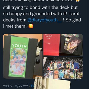 Diary of Youth - BTS Tarot Deck (ver 2) - Etsy