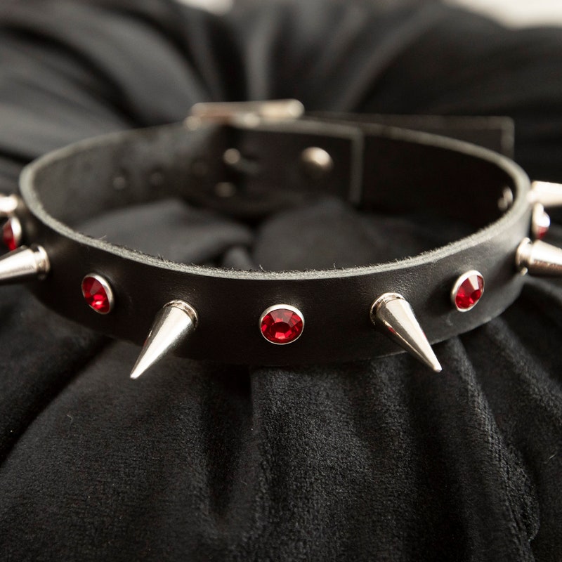 Spiked Choker - Etsy