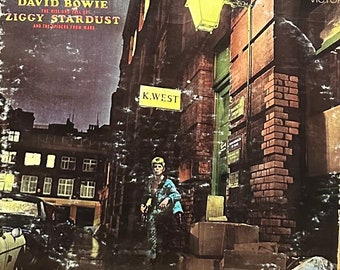David Bowie "ziggy Stardust and the Spiders From Mars" Vintage Vinyl Near Mint LP - Etsy