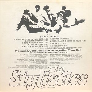 The Stylistics: the Stylistics. Vinyl LP - Etsy