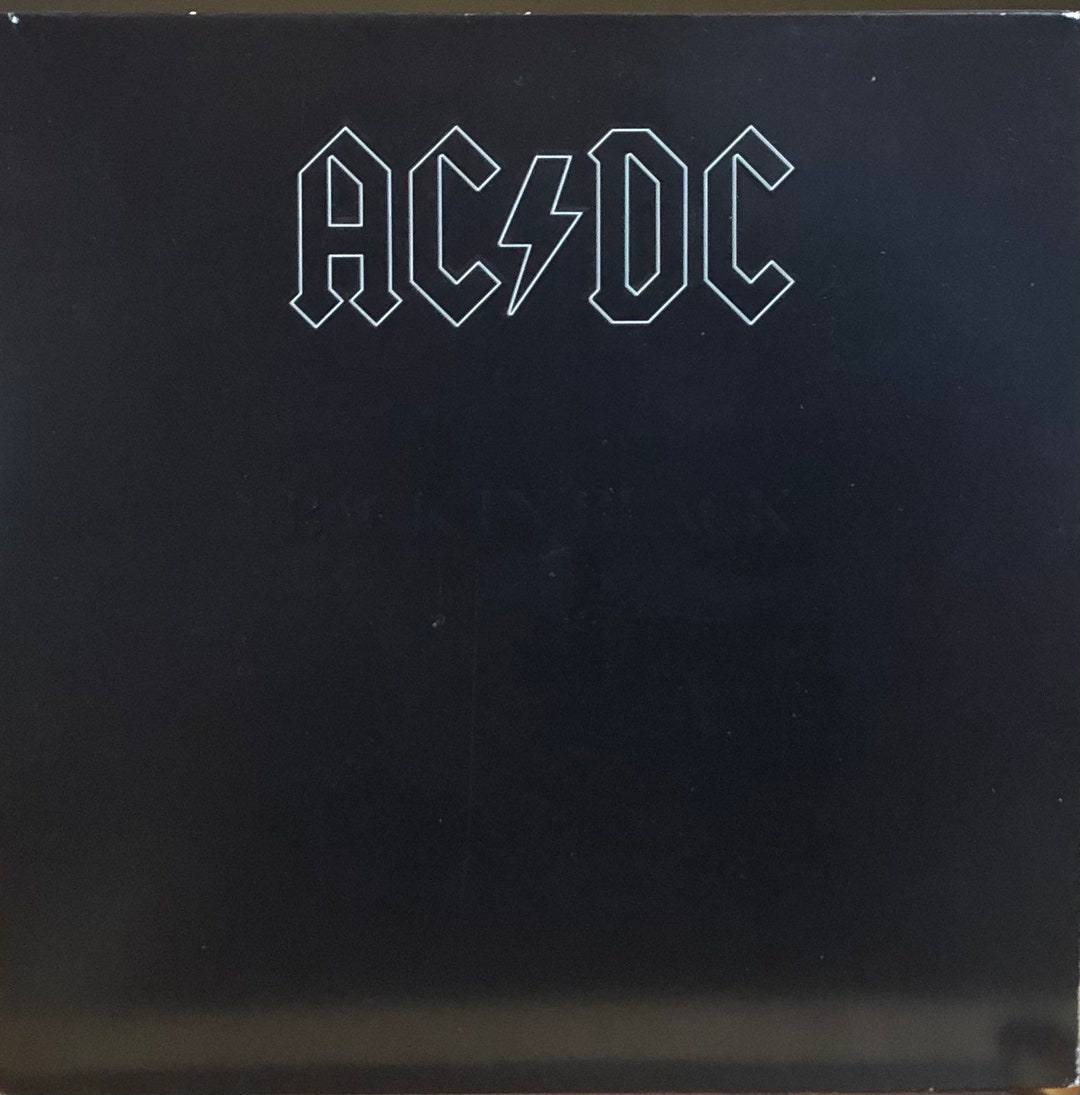 AC/DC: Back in Black. Vinyl LP - Etsy