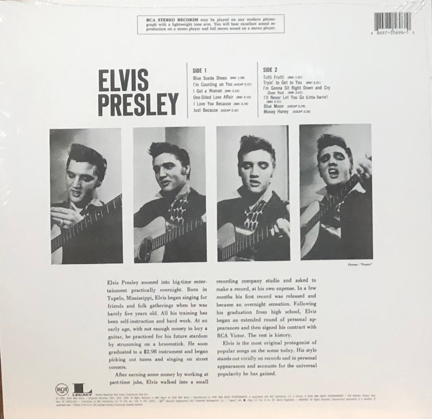 Elvis Presley: Elvis Presley. Vinyl LP - Etsy