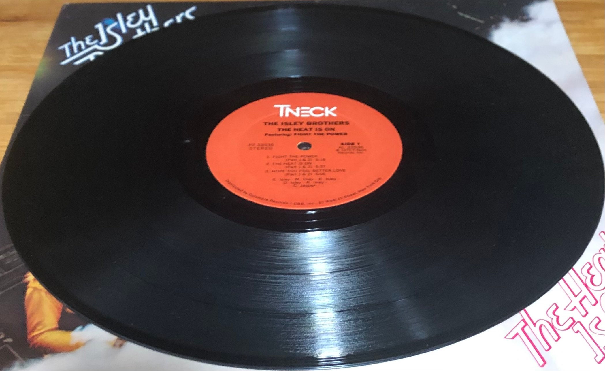 The Isley Brothers: the Heat is On. Vinyl LP - Etsy