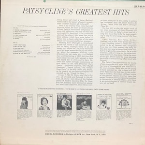 Patsy Cline: Patsy Cline’s Greatest Hits. Vinyl LP - Etsy