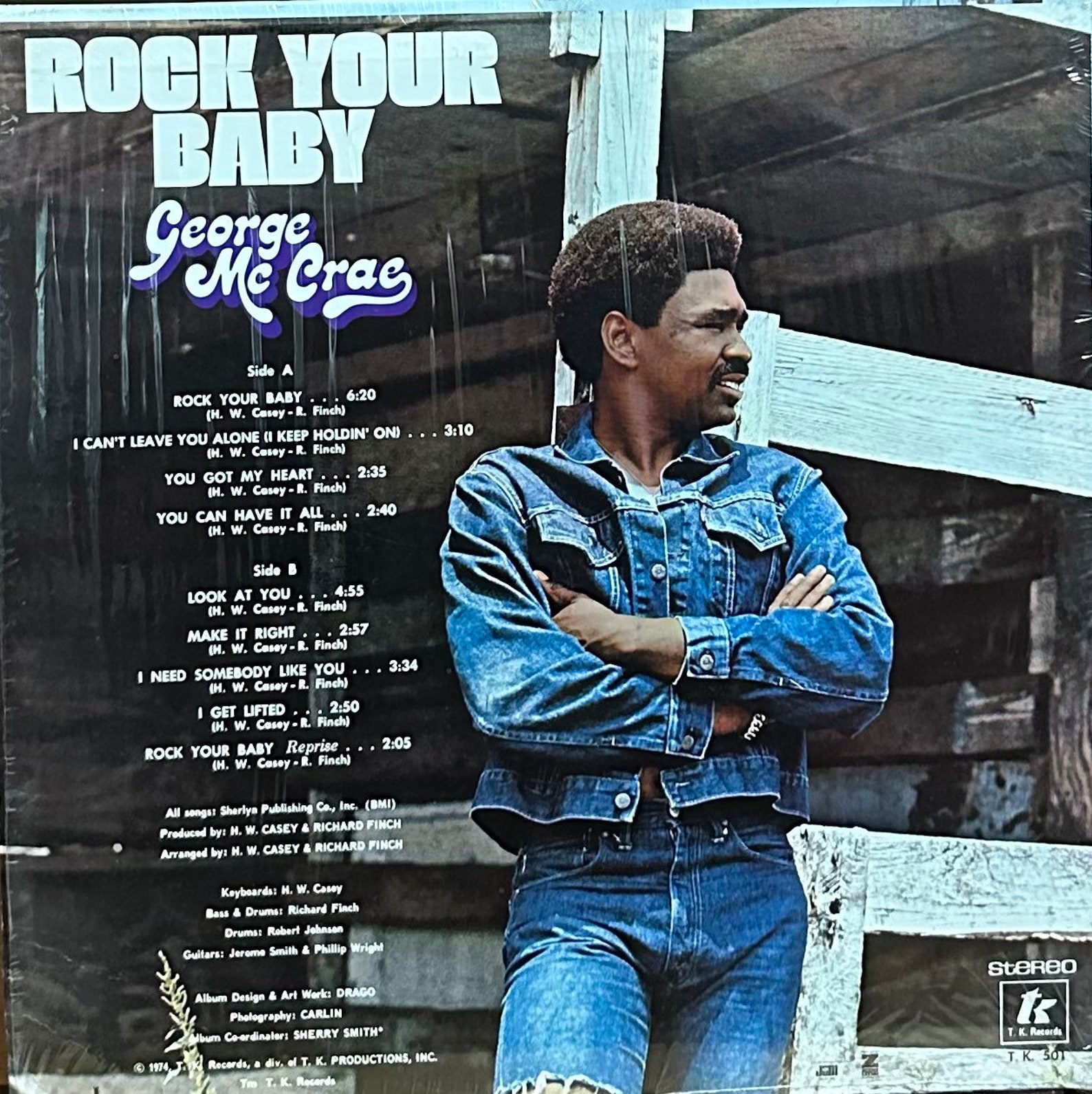 George Mccrae: Rock Your Baby. Vinyl LP - Etsy