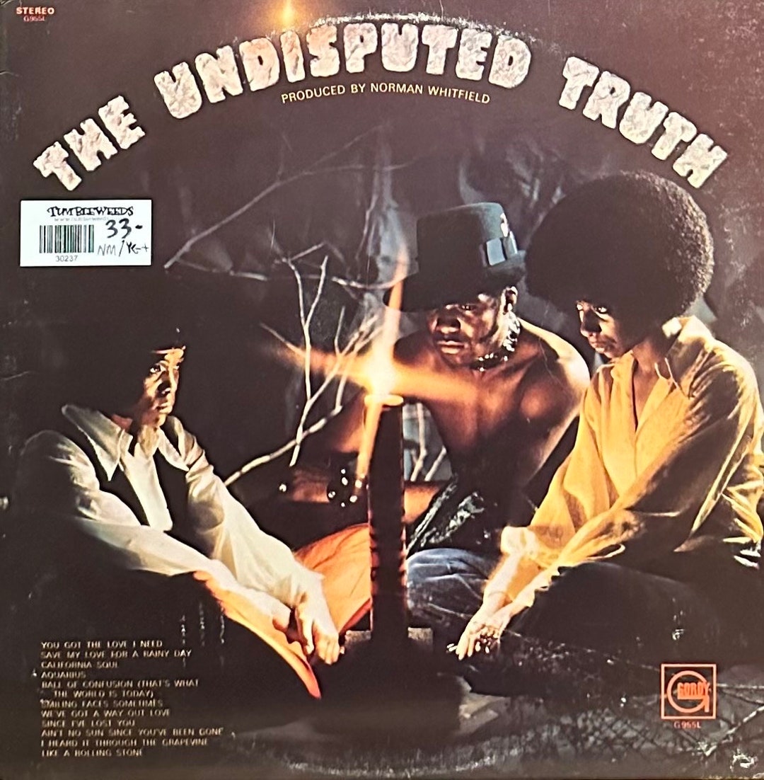 The Undisputed Truth: the Undisputed Truth Vinyl LP - Etsy