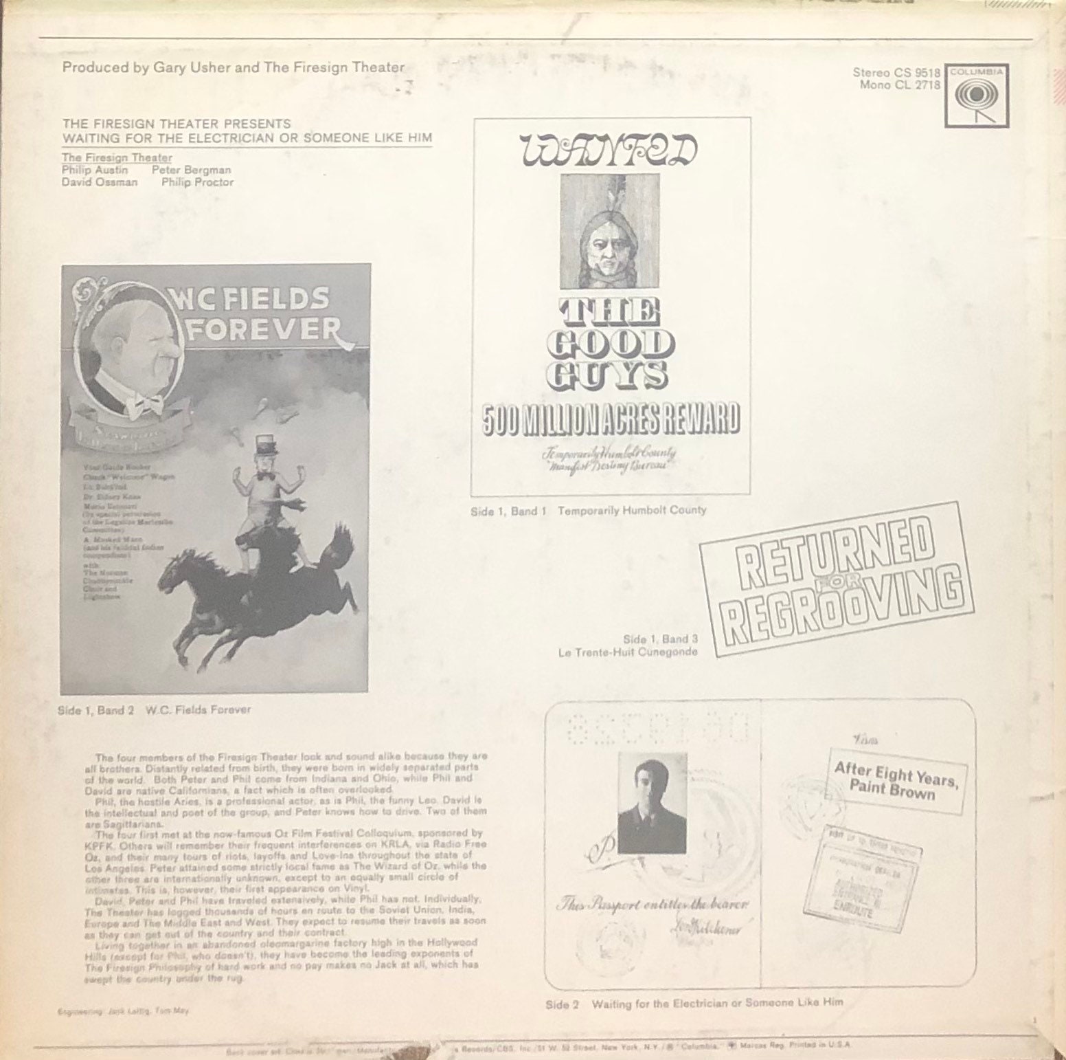 The Firesign Theatre: Waiting for the Electrician or Someone Like Him ...