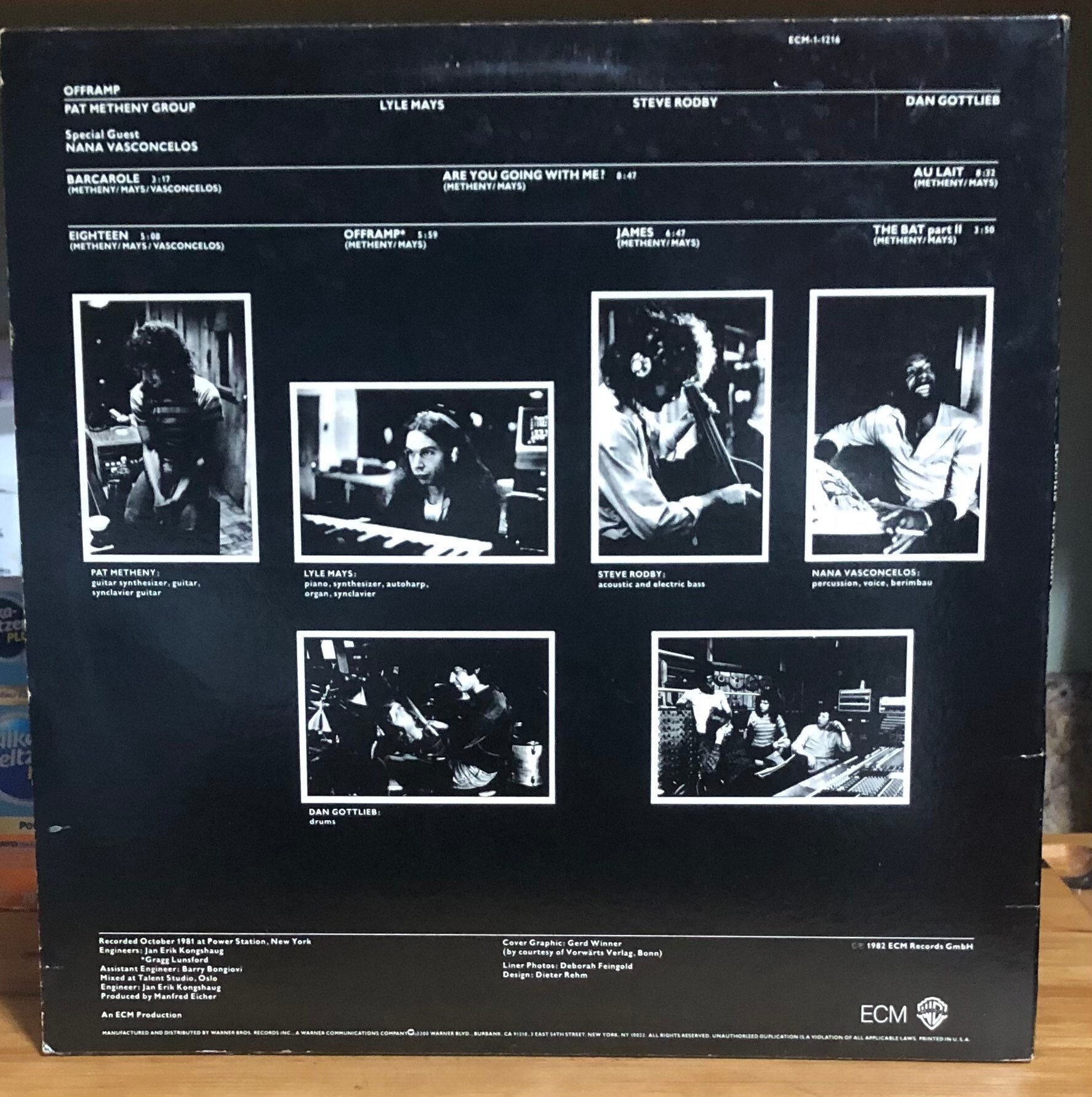 Pat Metheny Group OFF-RAMP Vinyl LP - Etsy