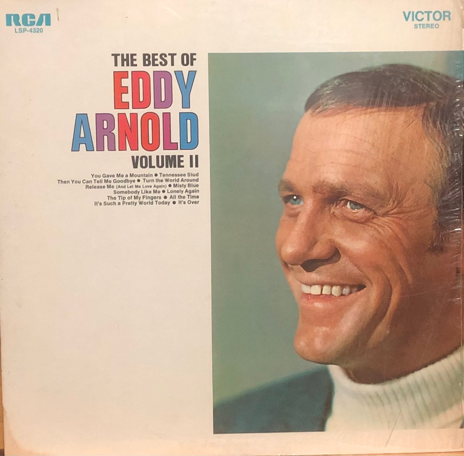 Eddy Arnold: the Best of Eddy Arnold Volume Ii. Vinyl LP - Etsy