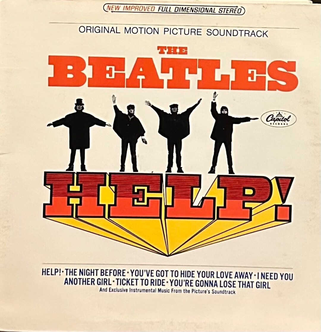 The Beatles: Help (original Motion Picture Soundtrack). Vinyl LP - Etsy