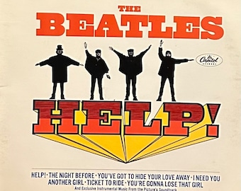 The Beatles Help Original Motion Picture Soundtrack Capitol Records ...