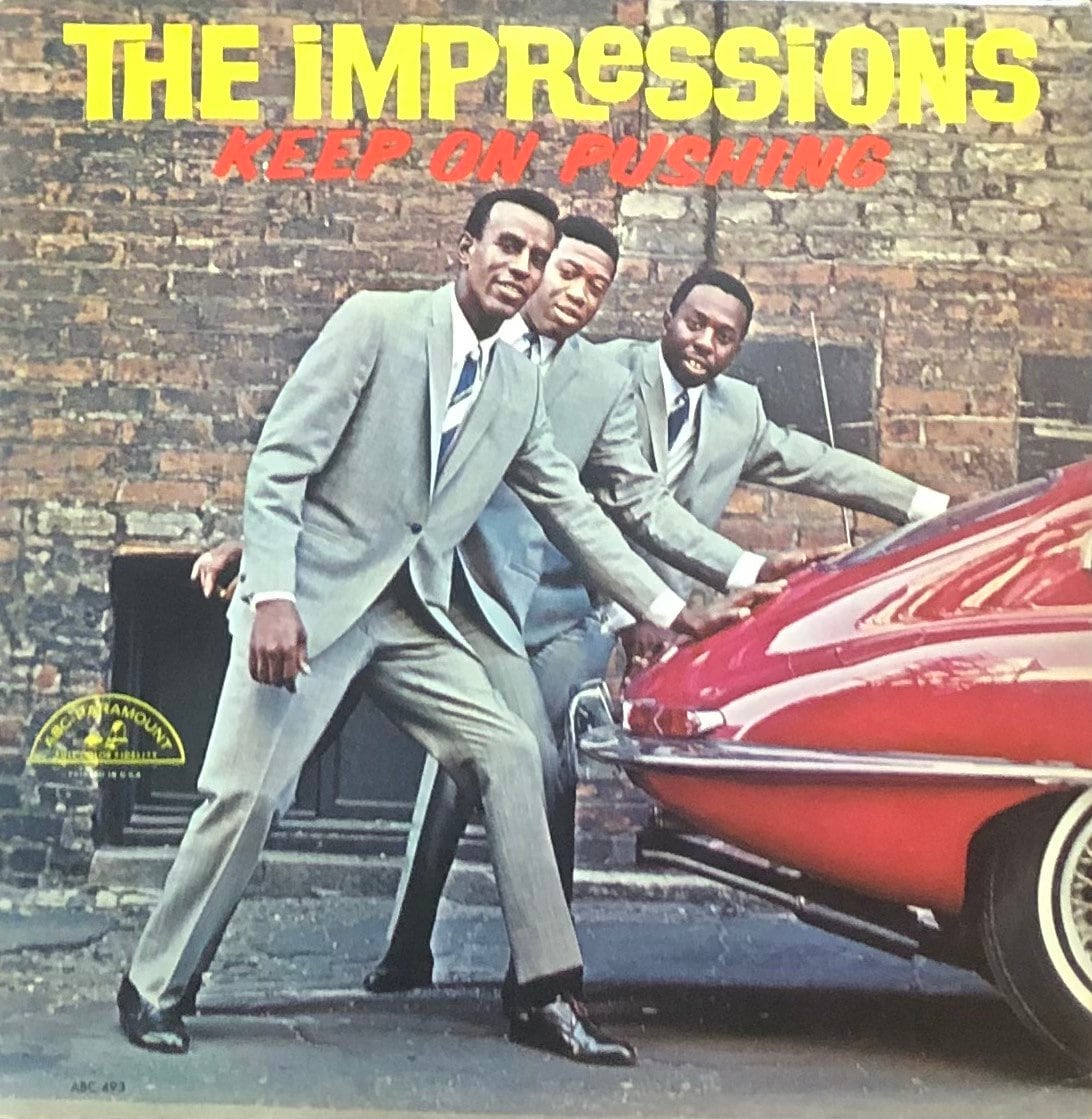 The Impressions: Keep on Pushing. Vinyl LP - Etsy