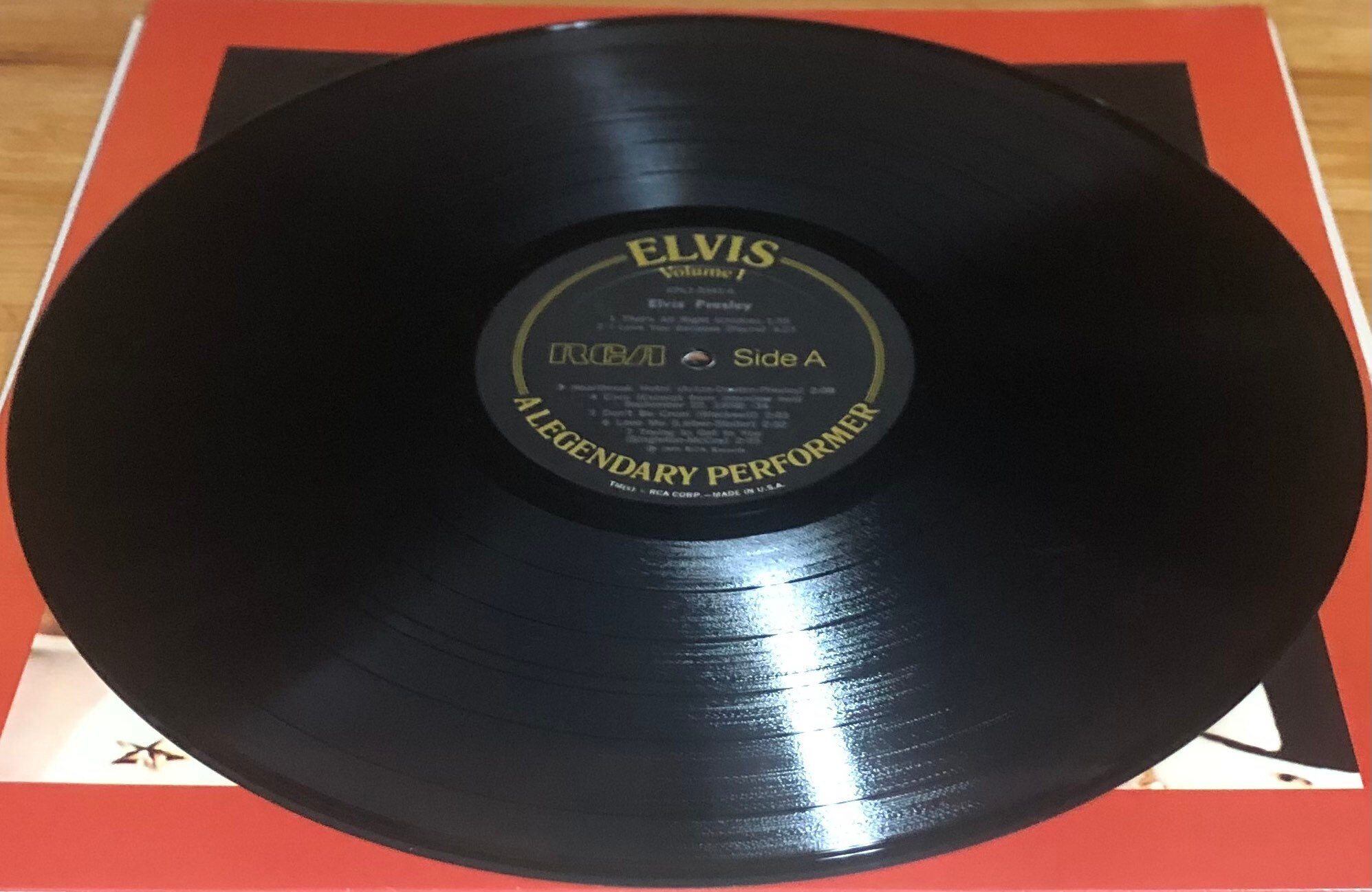 Elvis Presley: A Legendary Performer - Volume 1. Vinyl LP - Etsy