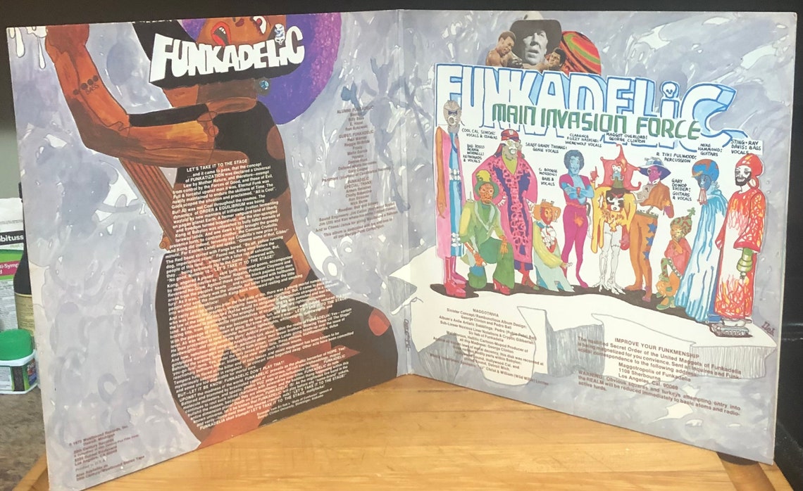 Funkadelic: Lets Take It to the Stage. Vinyl LP - Etsy