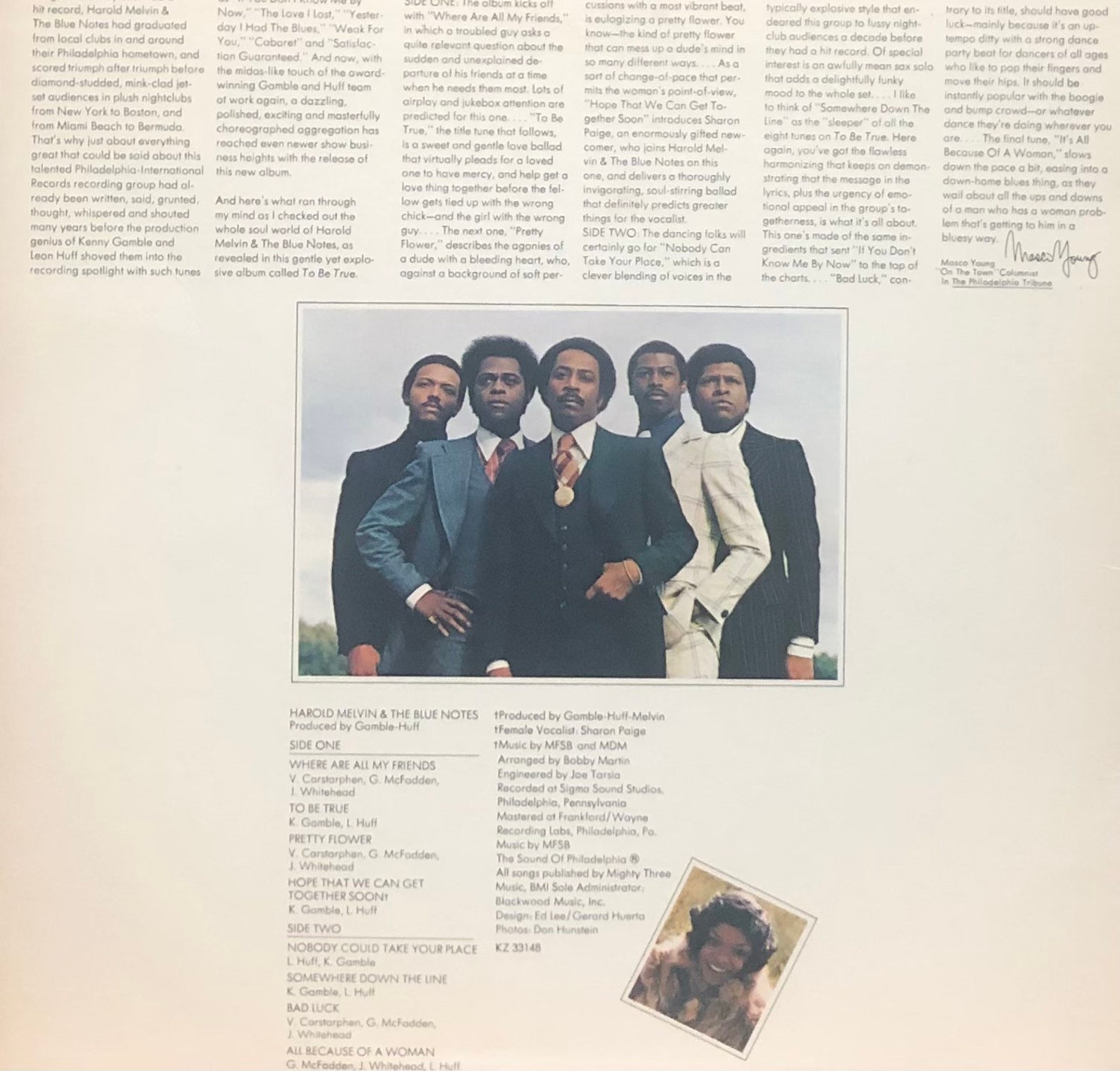 Harold Melvin & the Blue Notes Featuring Theodore Pendergrass: to Be ...