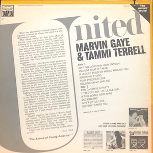 Marvin Gaye & Tammi Terrell: United. Vinyl LP - Etsy