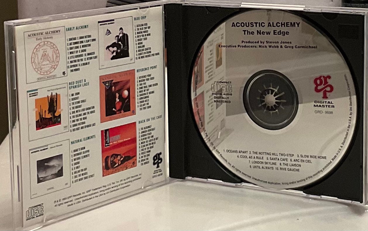 Acoustic Alchemy: the New Edge. CD - Etsy