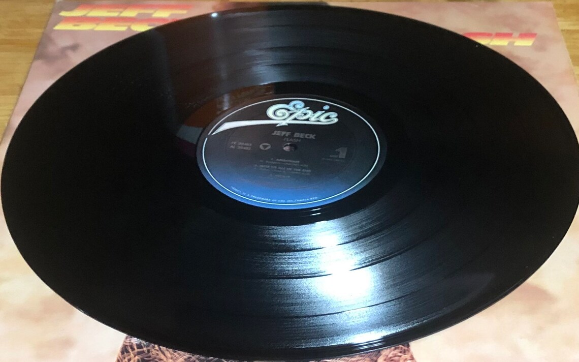 Jeff Beck: Flash. Vinyl LP - Etsy