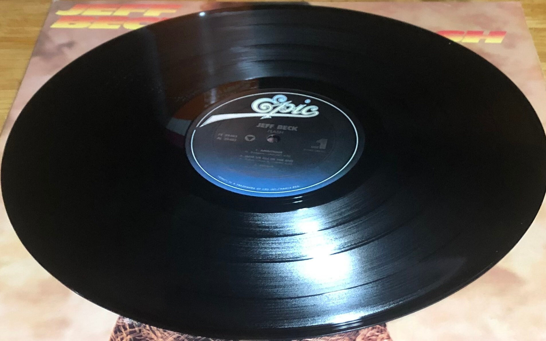 Jeff Beck: Flash. Vinyl LP - Etsy