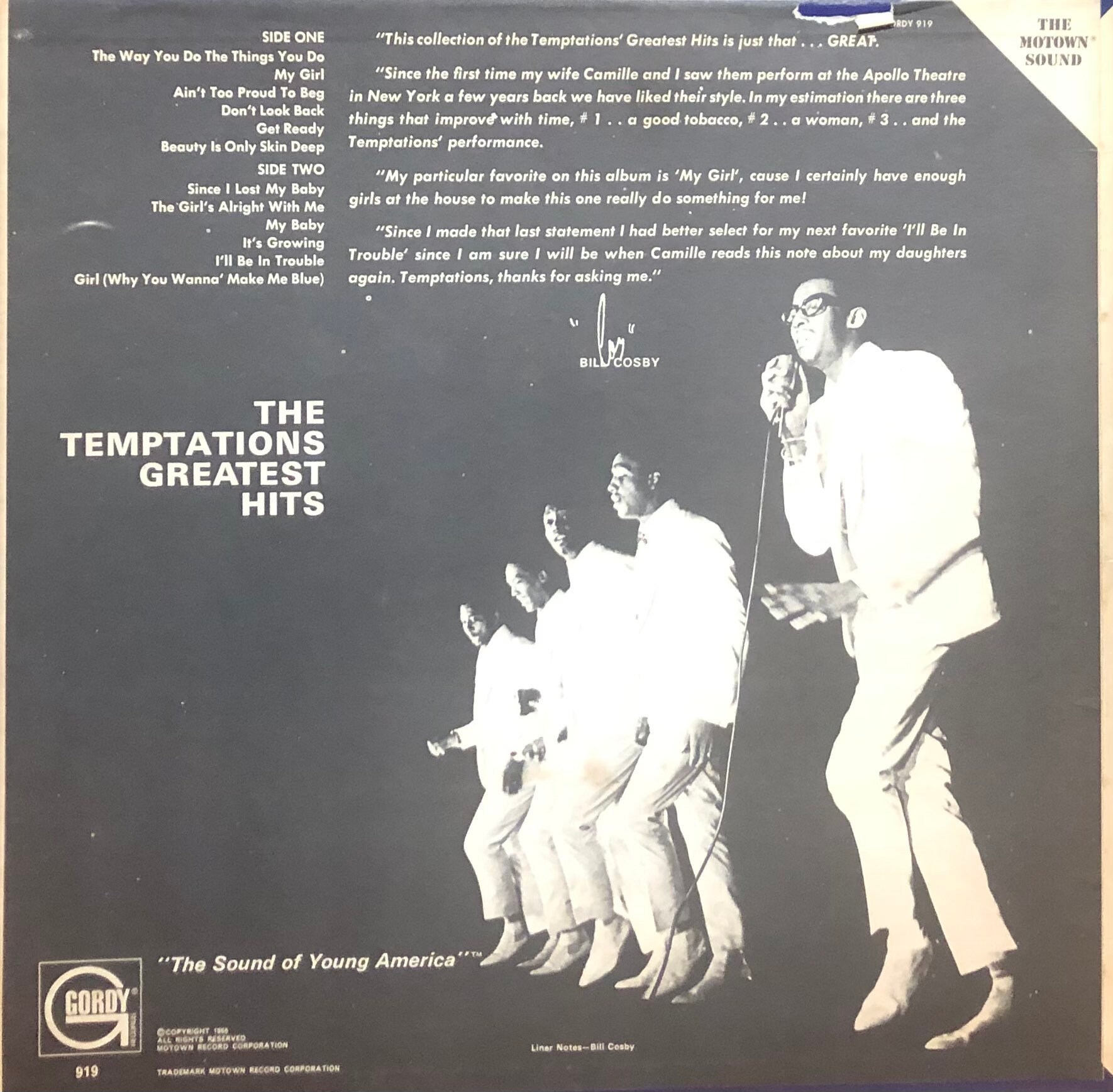 The Temptations: the Temptations Greatest Hits. Vinyl LP - Etsy