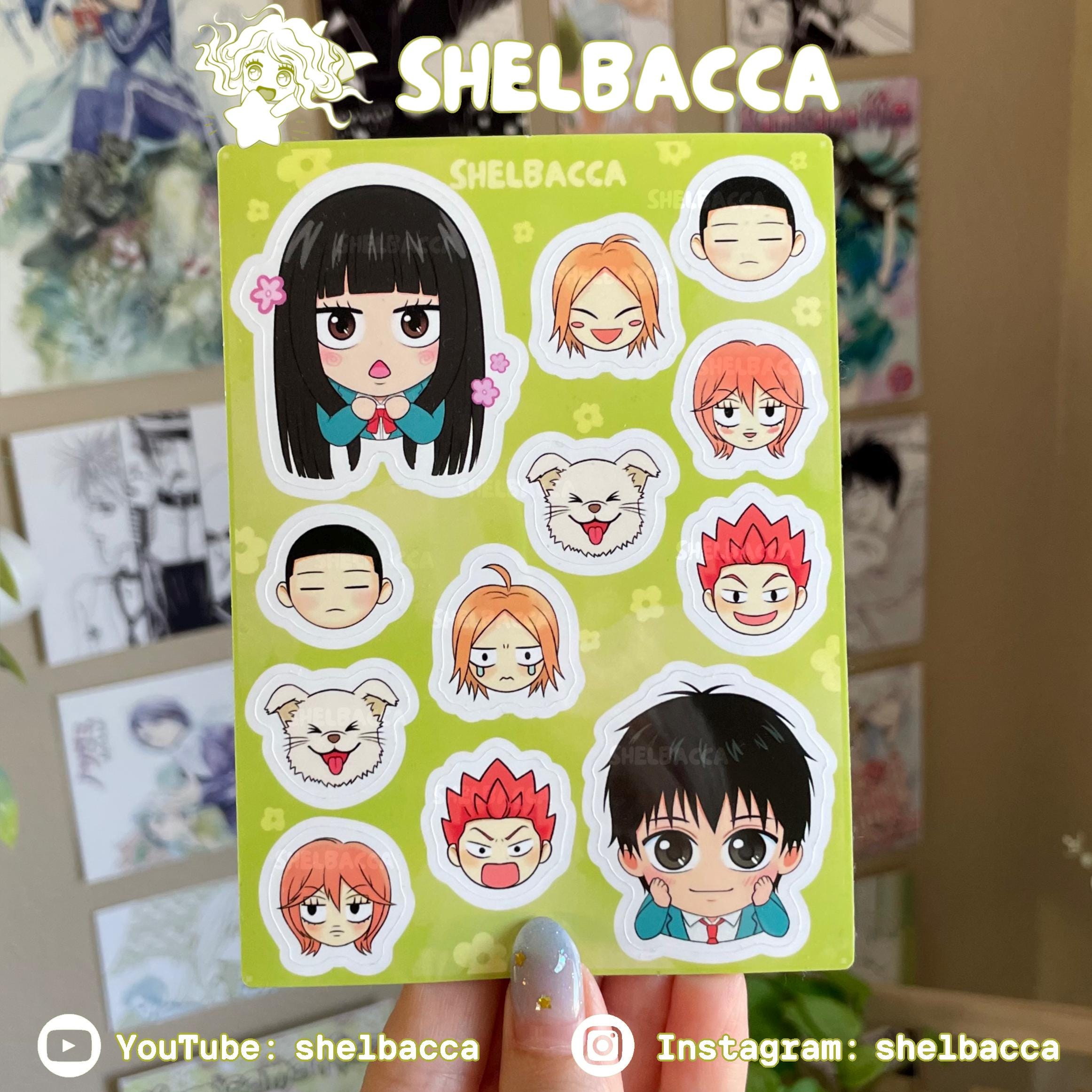 Anime Sticker Sheets - Etsy