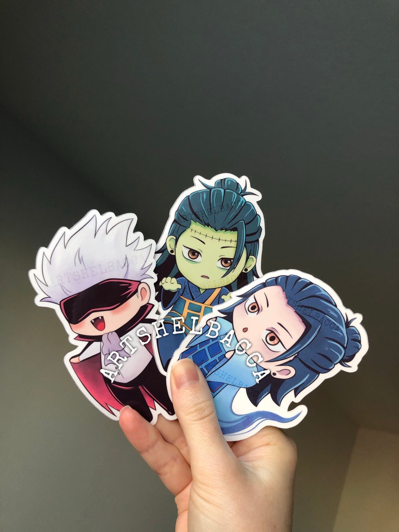 Halloween JJK Sticker Bundle - Etsy