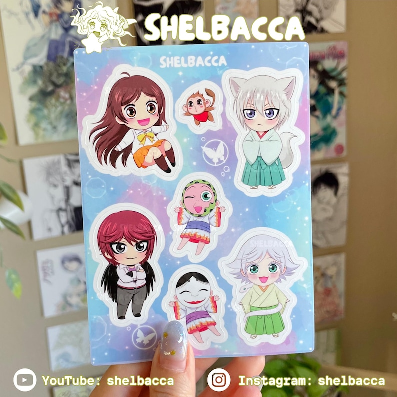 Anime Sticker Sheets - Etsy