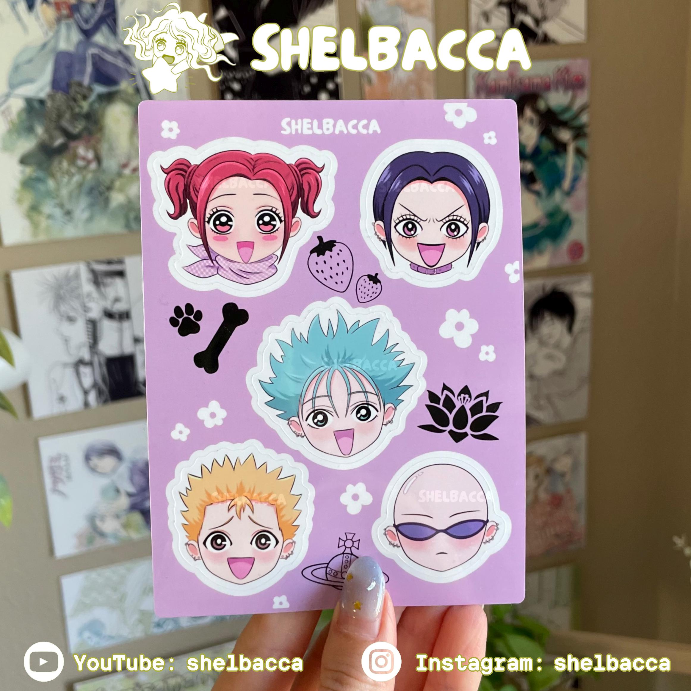Anime Sticker Sheets - Etsy
