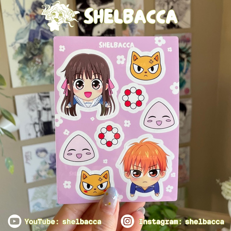 Anime Sticker Sheets - Etsy