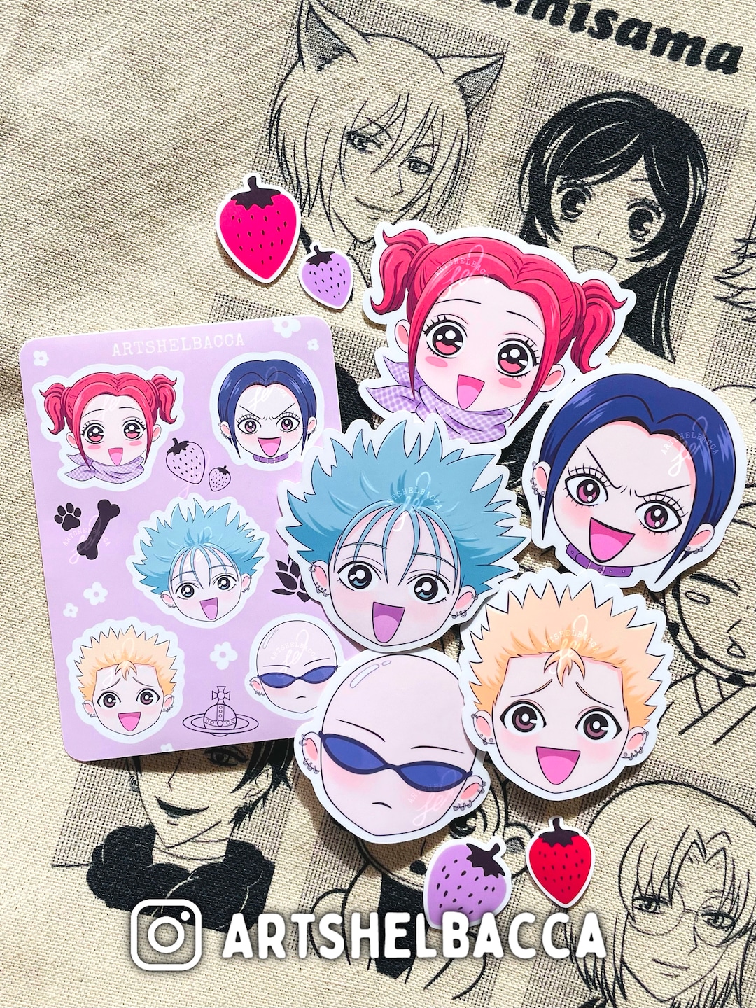 Nana Stickers (individual) - Etsy