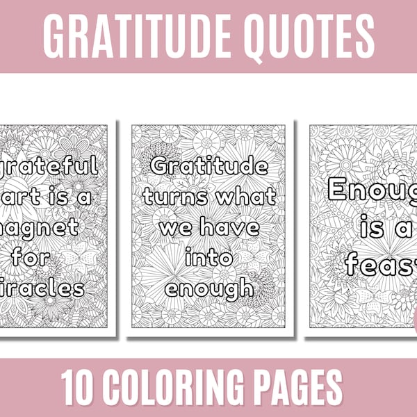 Printable Coloring Page, Hand Drawn Money Affirmation , Adult Coloring ...
