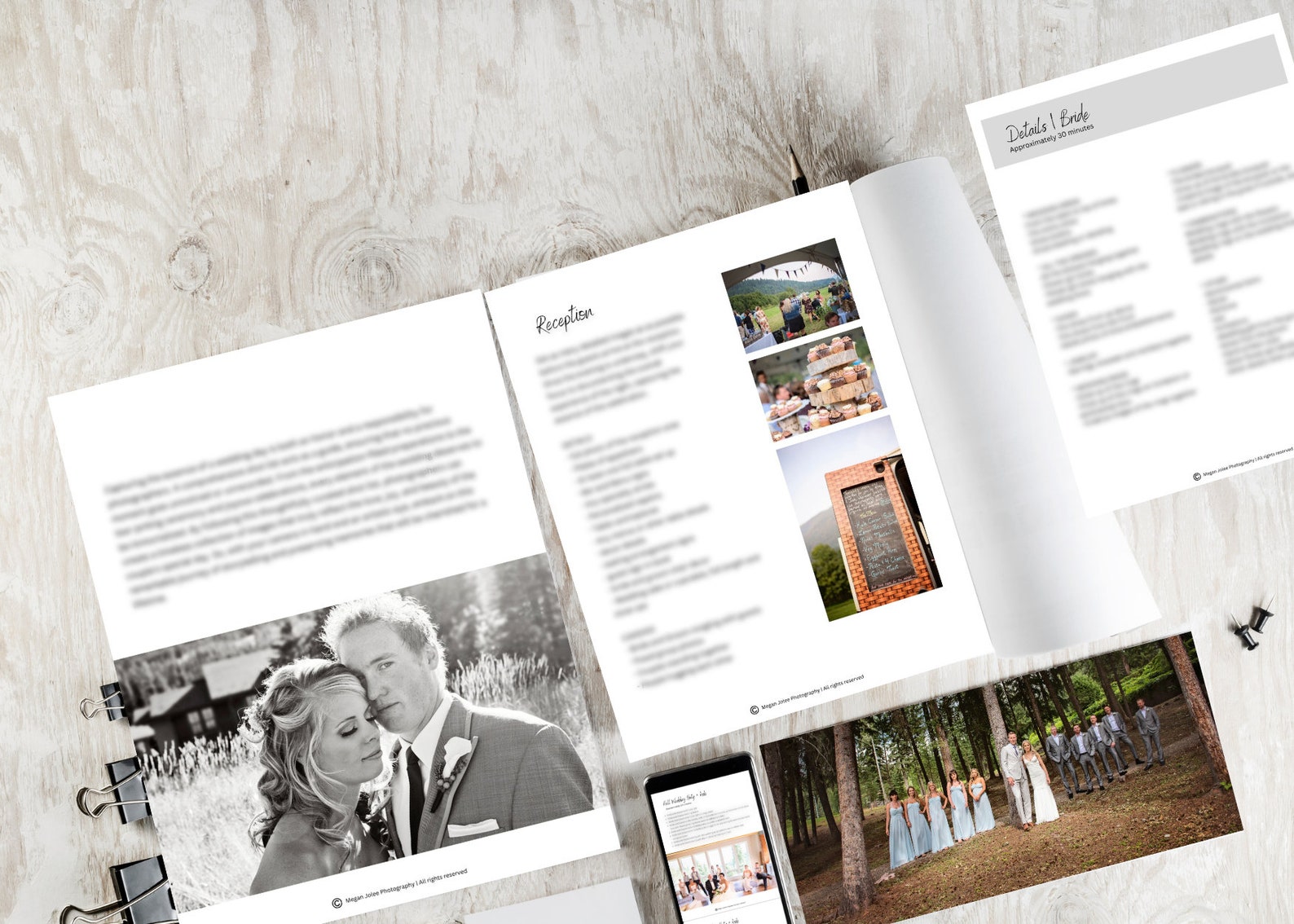 Wedding Day Shot List - an Educational Piece for Photographers - Etsy