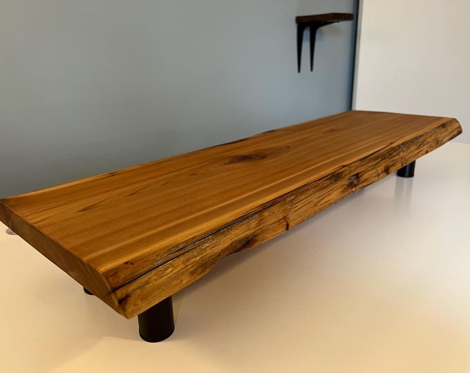 Telephone Pole Wood Monitor Riser - Etsy