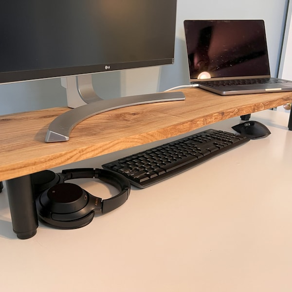 Live Edge Wood Riser - Etsy