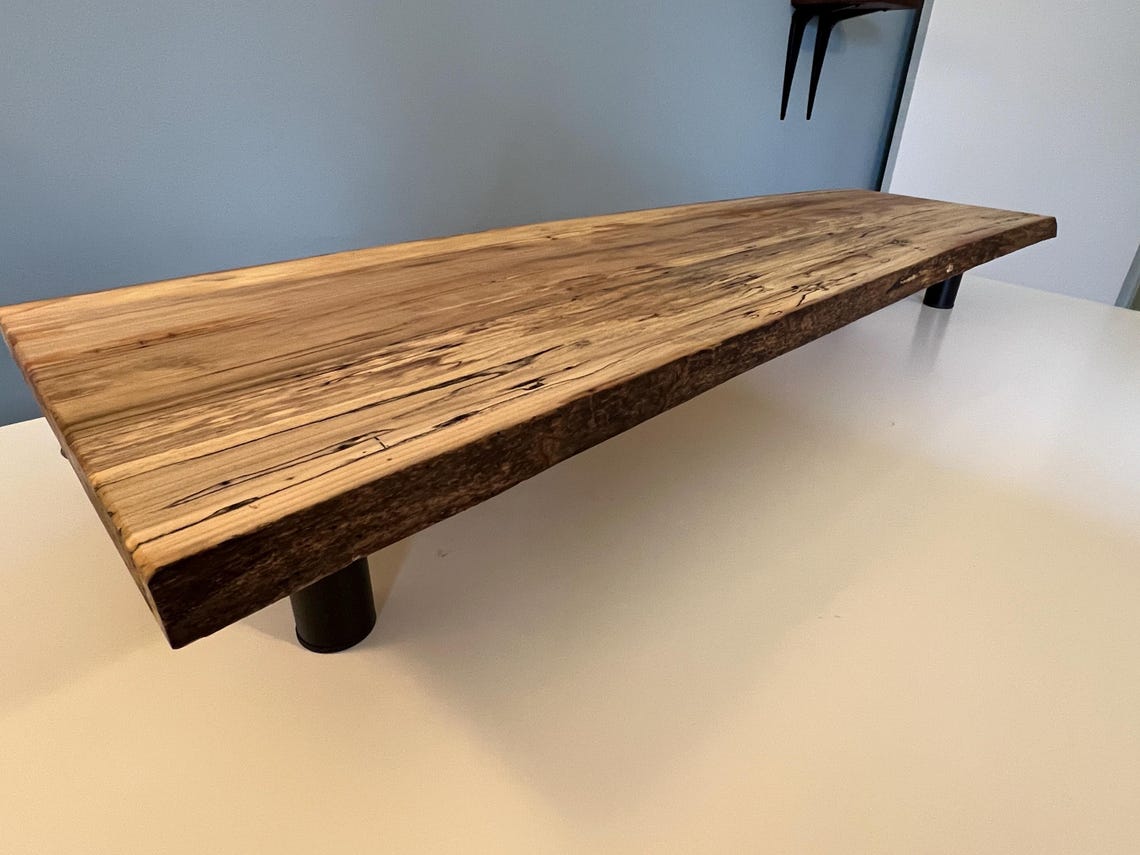 Ambrosia Maple Monitor Stand - Etsy